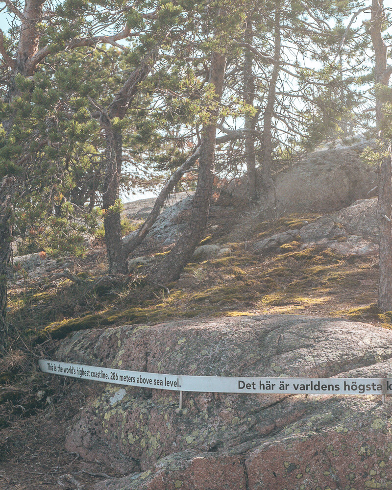 Skuleberget hike, Outstanding views of the Naturum Höga Kusten