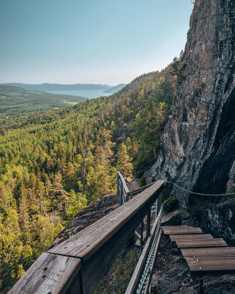 Skuleberget hike, Outstanding views of the Naturum Höga Kusten