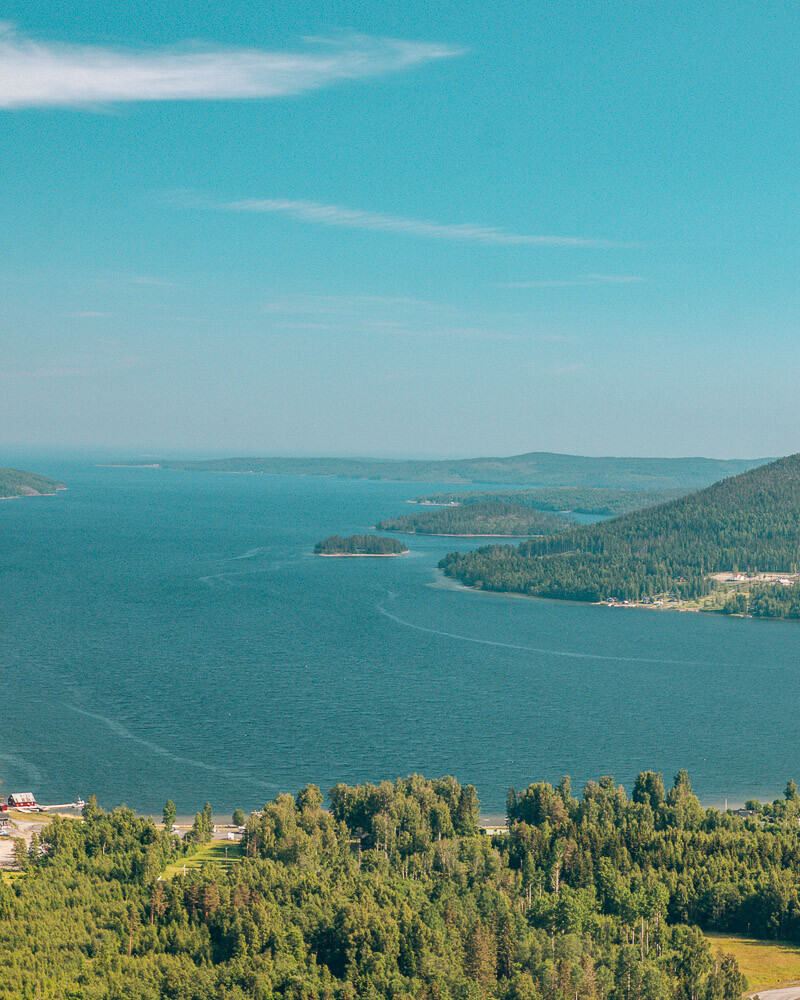 Skuleberget hike, Outstanding views of the Naturum Höga Kusten